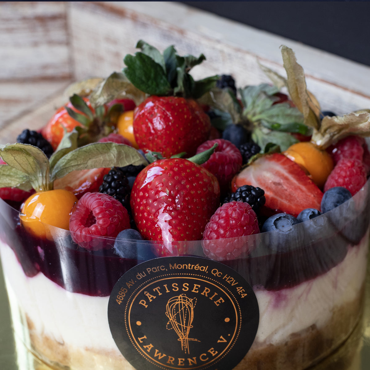Wildberry Cheesecake | patisserielawrencev